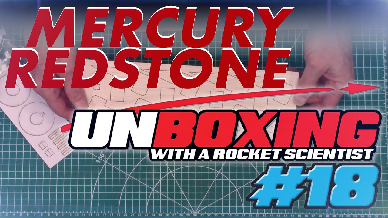 Unboxing - Mercury Redstone model rocket kit - YouTube