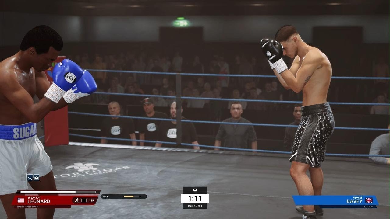 Sugar Ray Leonard - Undisputed Boxing Online vs. all he threw was the same punch 8th round KO ...