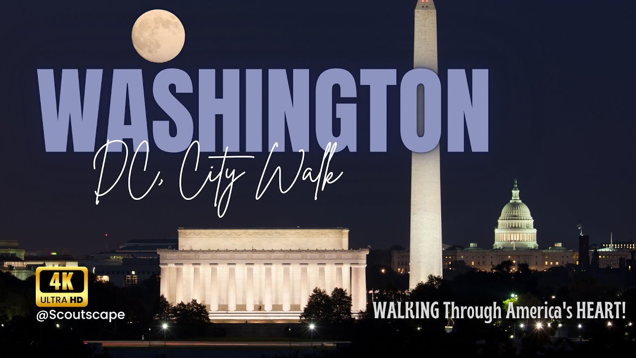 A MUST Experience WALKING TOUR of Washington DC - YouTube