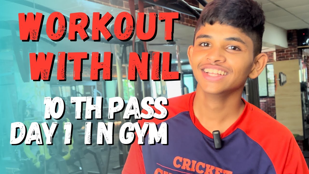 Workout with nil ( back day ) - YouTube