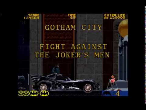 Batman Arcade (1990) by Atari Games - YouTube