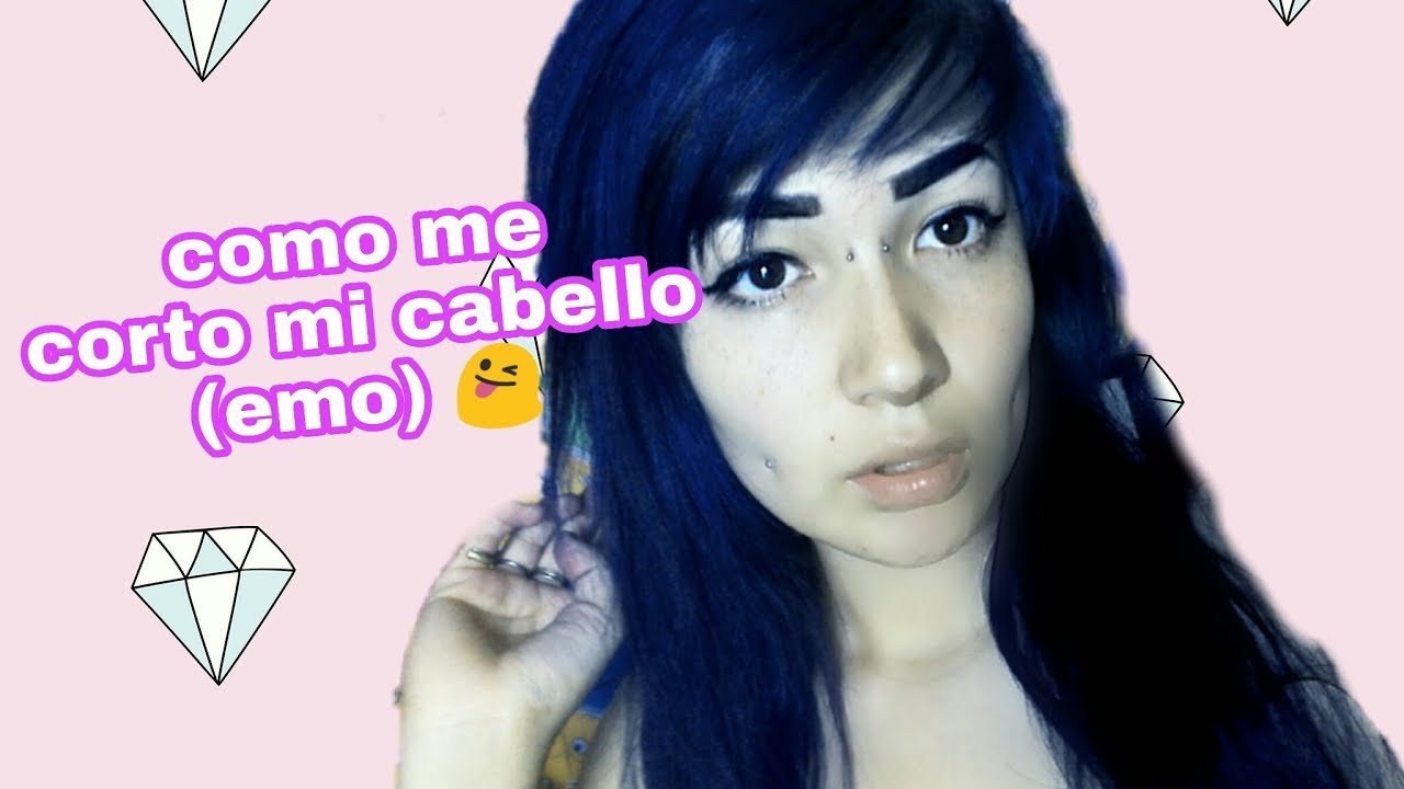 Como cortarte el cabello como emo 😜 - YouTube