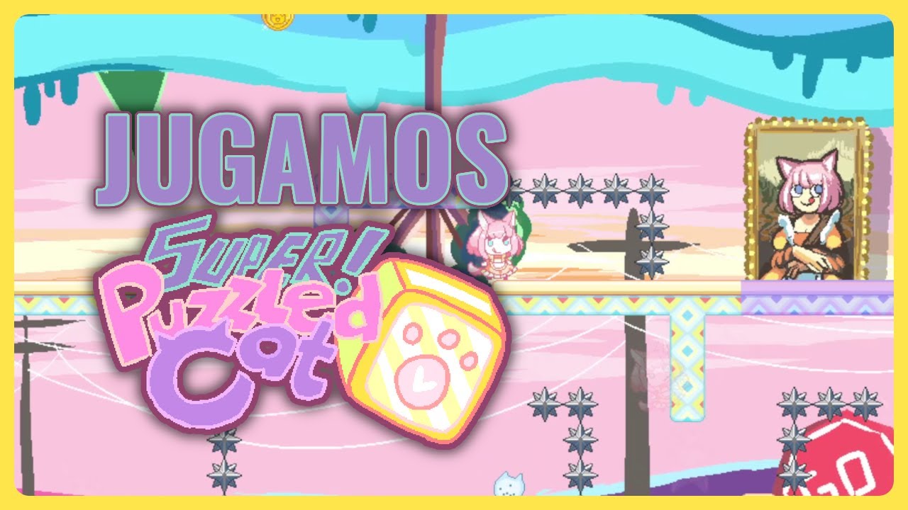 Jugamos al Desafiante Juego de Plataformas Super Puzzled Cat - YouTube