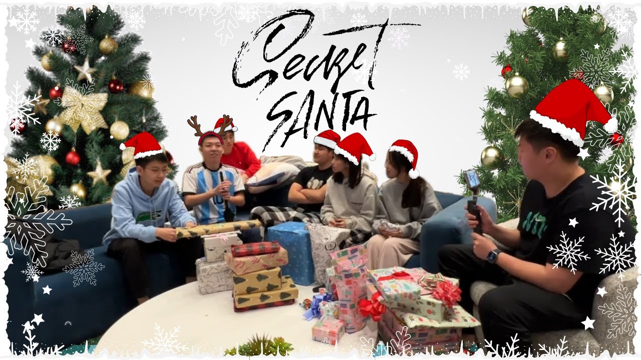 SECRET SANTA WITH FRIENDS!!! - YouTube