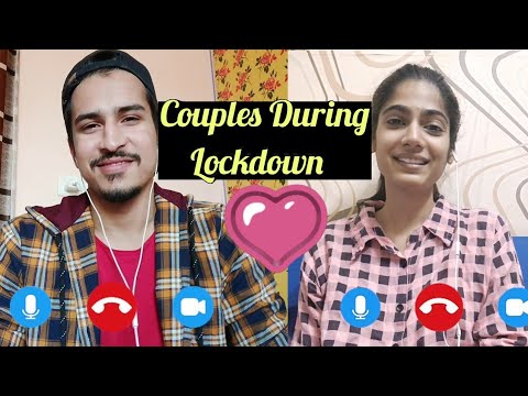 Couples During Lockdown|Long Distance Relationship|Just Couple Things ...