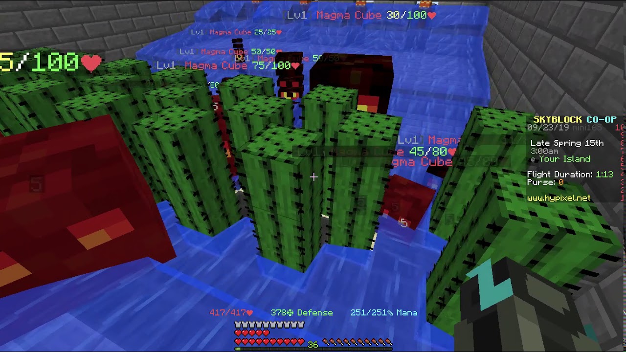 Best Hypixel Skyblock Farm - YouTube