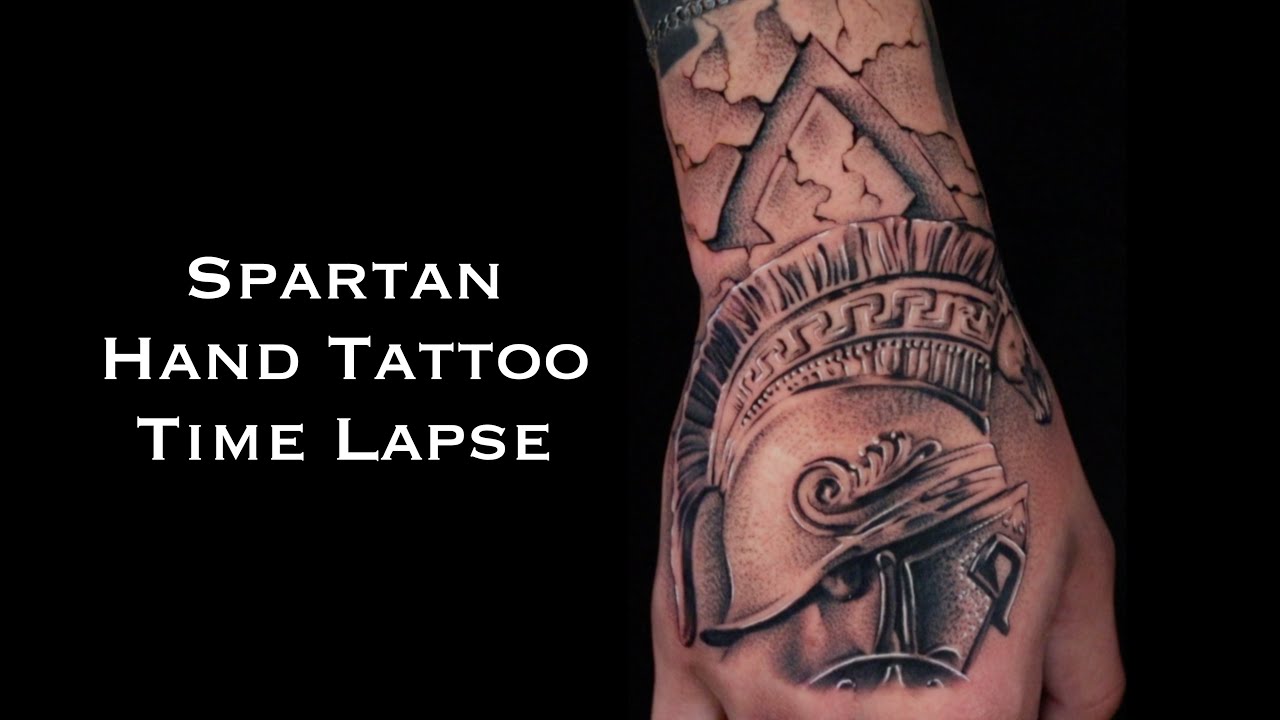 Spartan Symbol Tattoos Spartan Warrior With Sword And Shield Tattoo