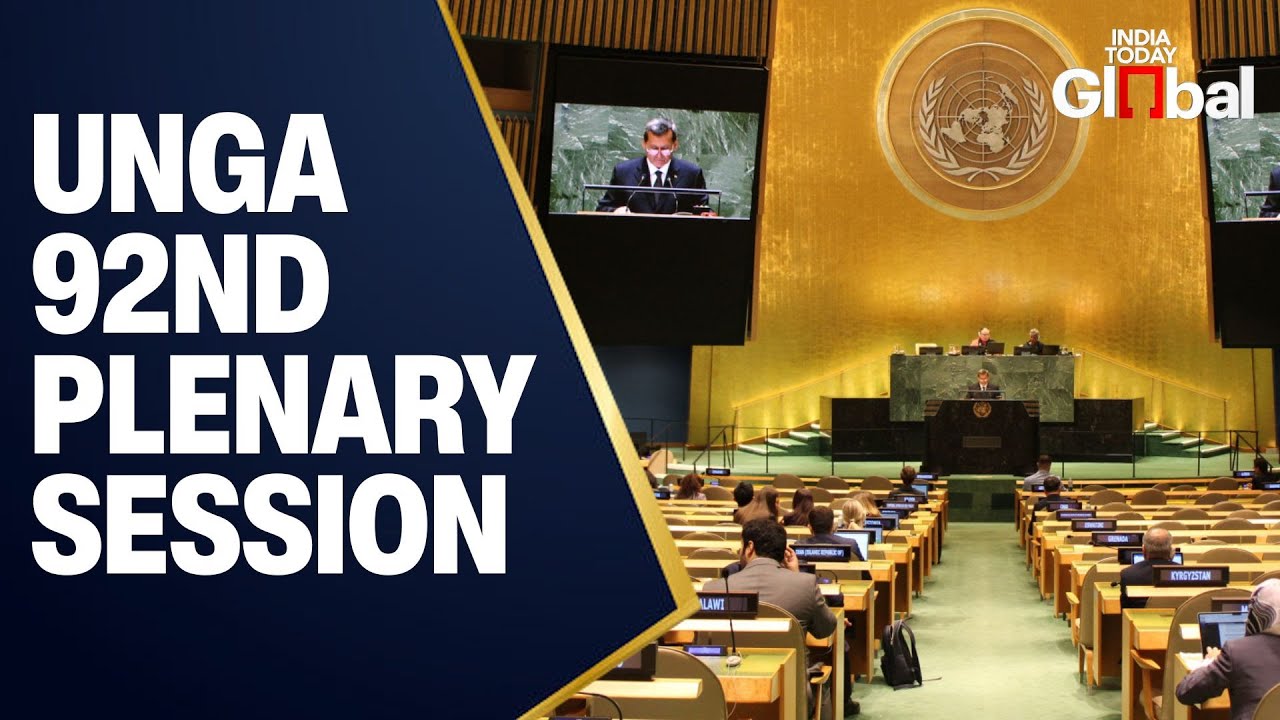 LIVE: UN General Assembly 92nd Plenary Meeting, 79th Session - YouTube