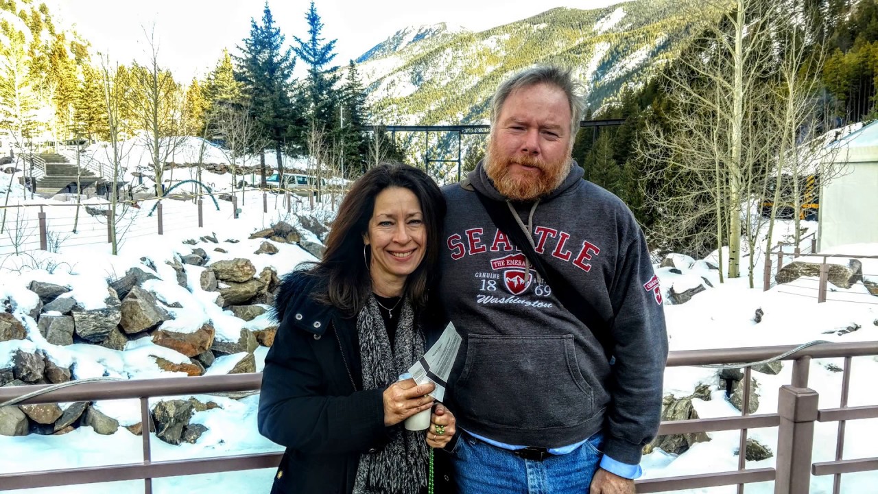 Ken & Pamela Trantham Ride the Georgetown Loop RR - YouTube