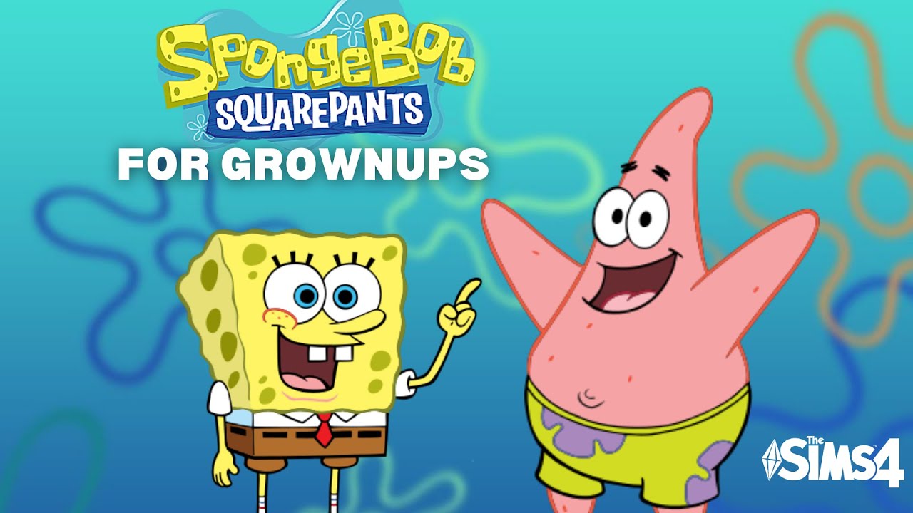 Grown Up Spongebob - Sims 4 - Episode 1 Part 1 - YouTube