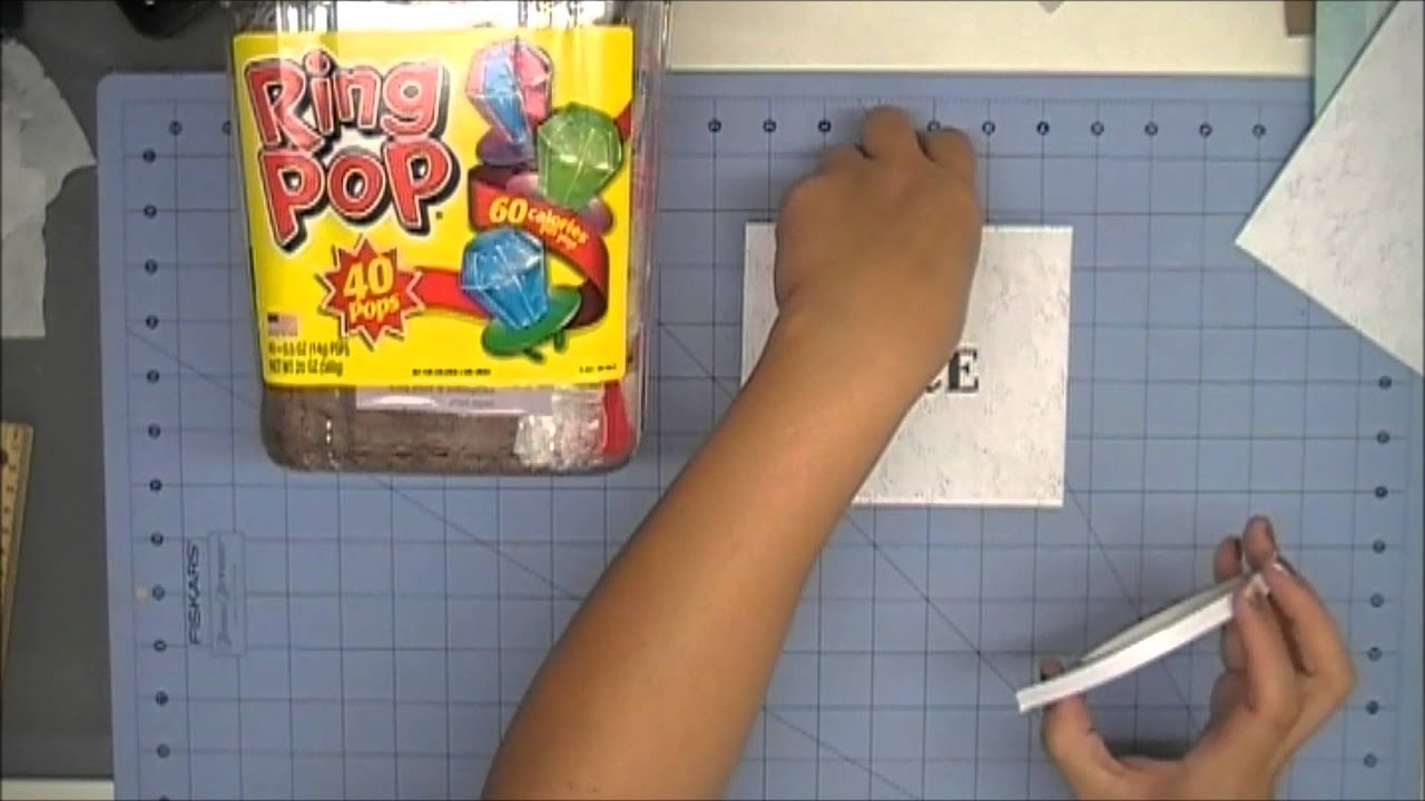 Tip Repurposed Ring pop container - YouTube