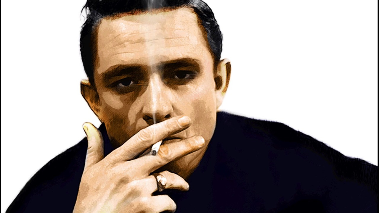Johnny Cash smoking - YouTube