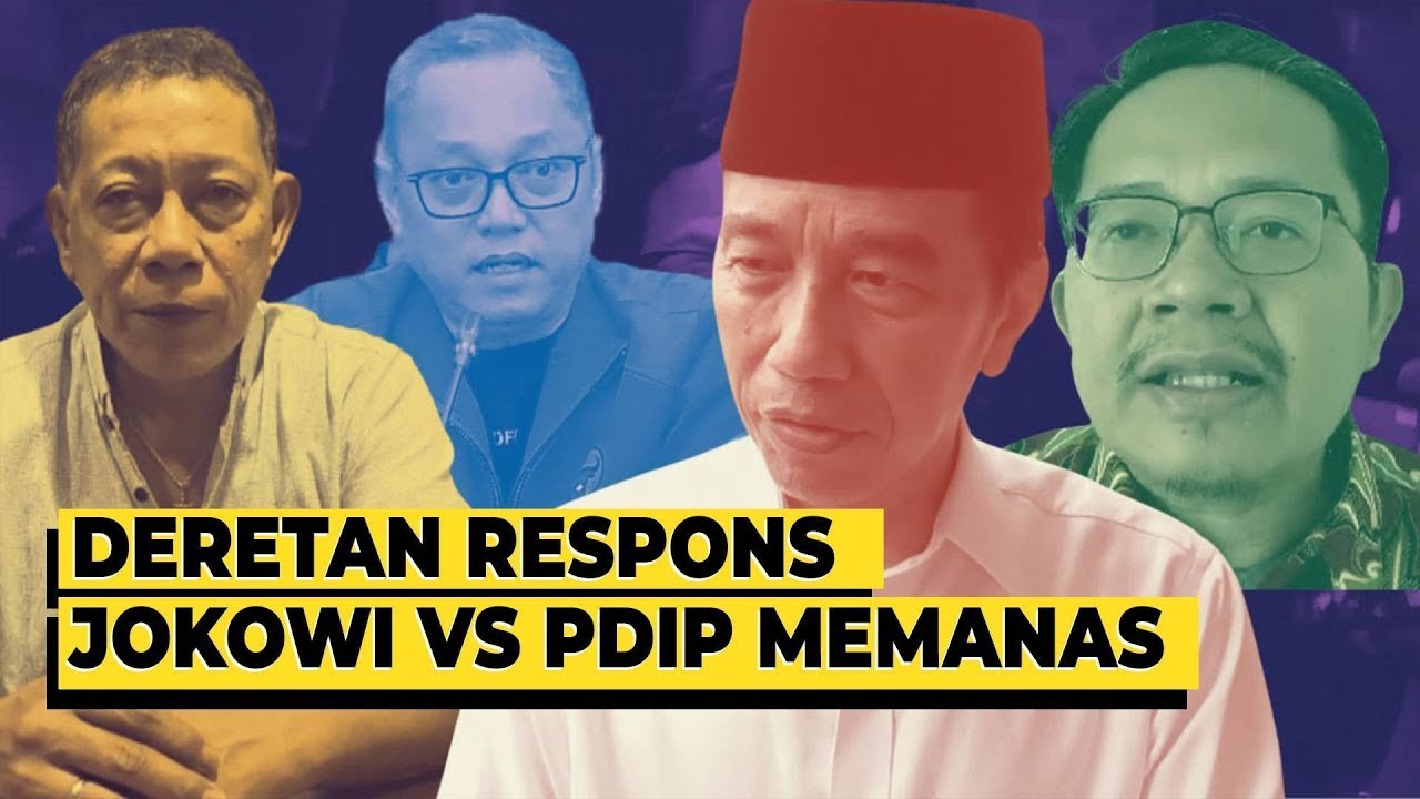 Jokowi Vs PDIP Kian Panas, Begini Respons Relawan hingga Pengamat ...