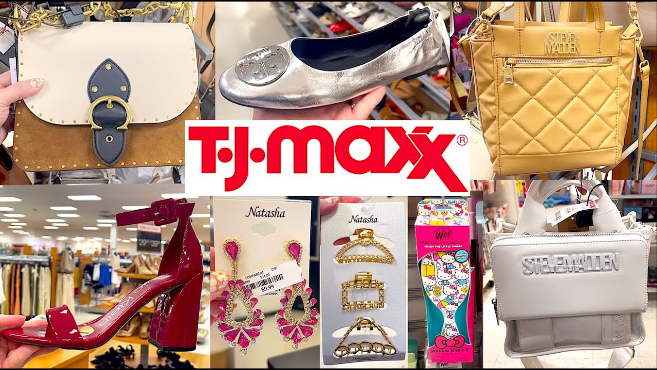 TJ MAXX SHOP WITH ME 2024 | DESIGNER HANDBAGS, SHOES, JEWELRY, NEW ...