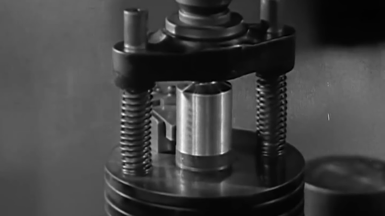 Minting Coins at the Philadelphia Mint How They Make Money ~ 1940 - YouTube