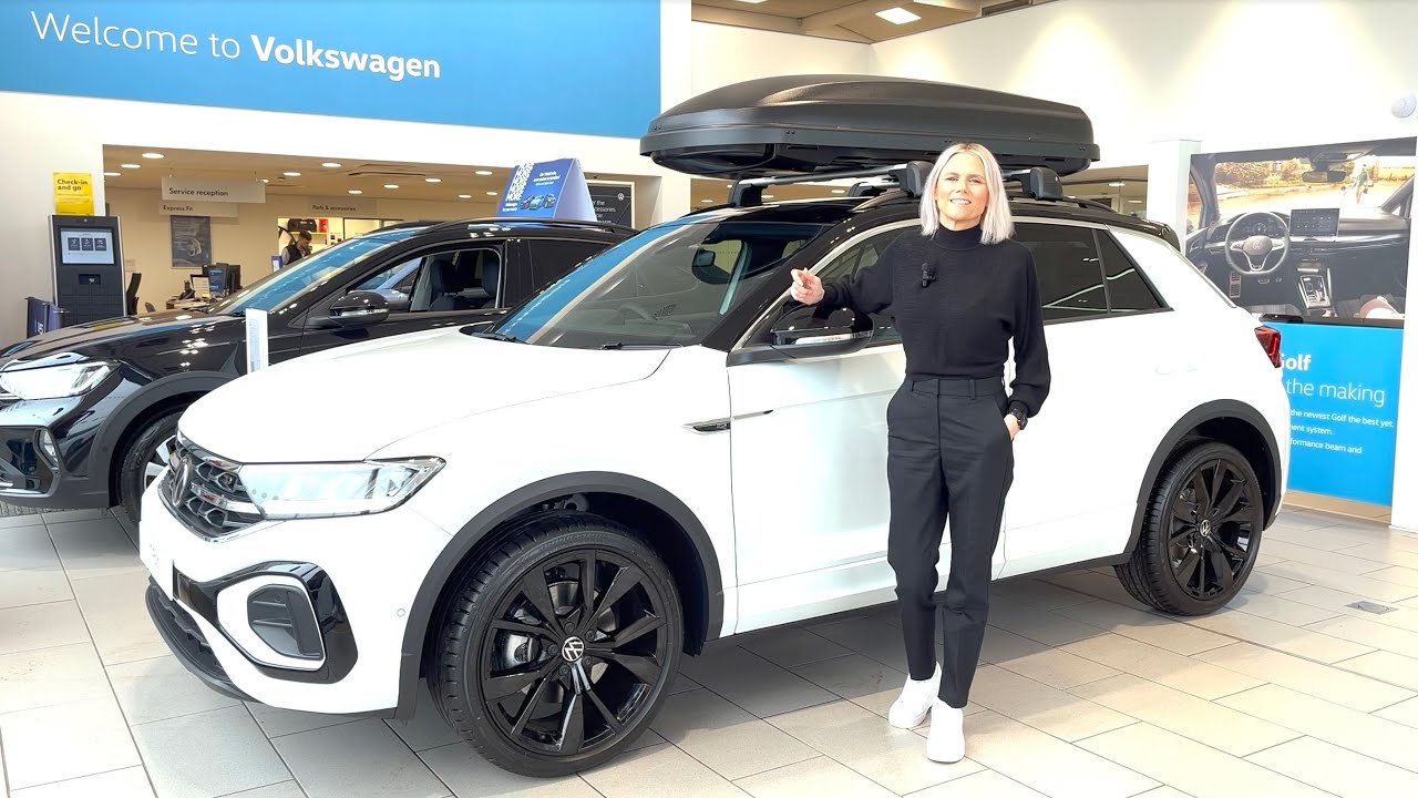 Corkills Volkswagen T-Roc R Line finished in Pure White - YouTube