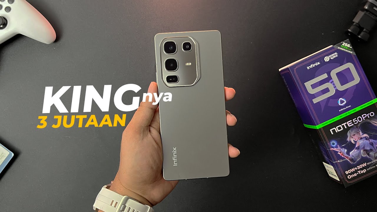 Unboxing & Review singkat INFINIX NOTE 50 PRO - Test Camera, Antutu ...