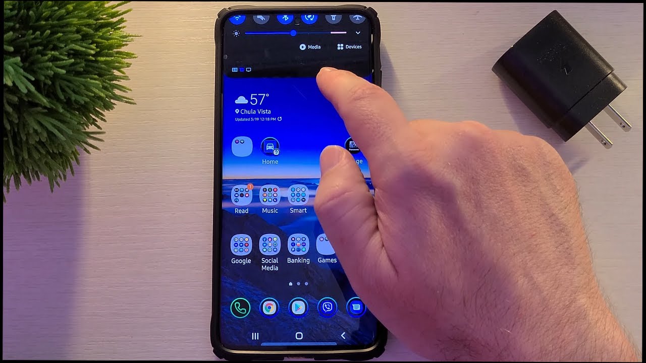Samsung Galaxy S20 Quick Toggles Setup I Use - YouTube