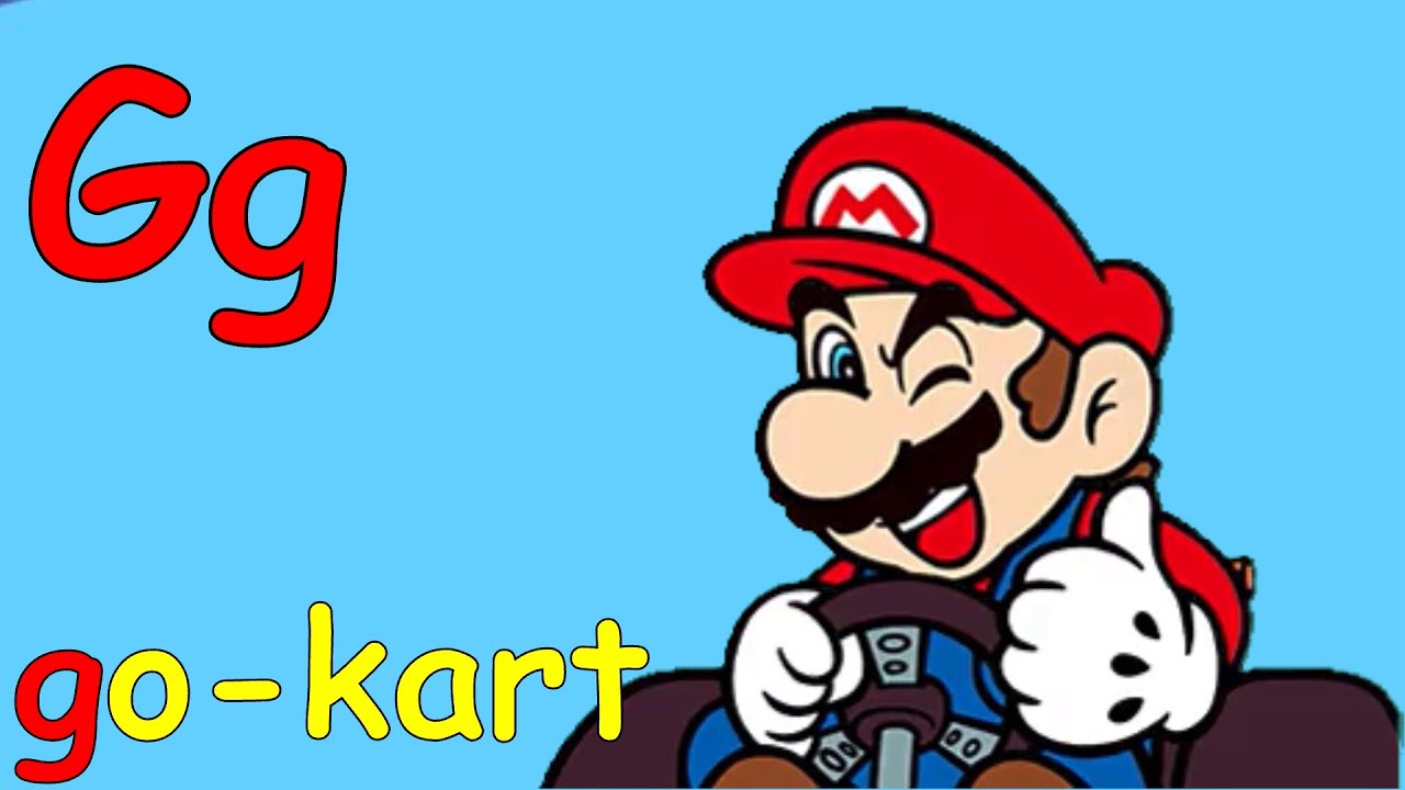 👨🏻‍🔧🍄🐢 Go Mario Phonics Song | Kidzstation - YouTube