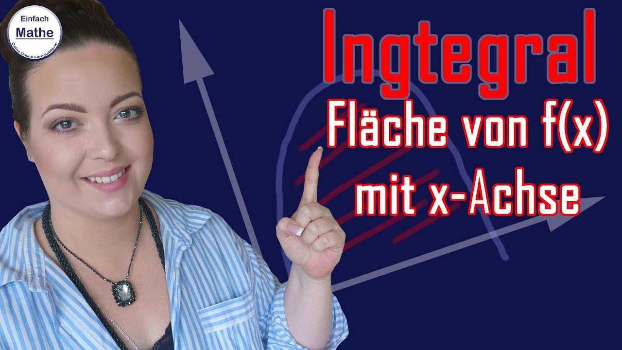Flächeninhalt einer Funktion mit der x-Achse ohne gegebenen Grenzen by ...