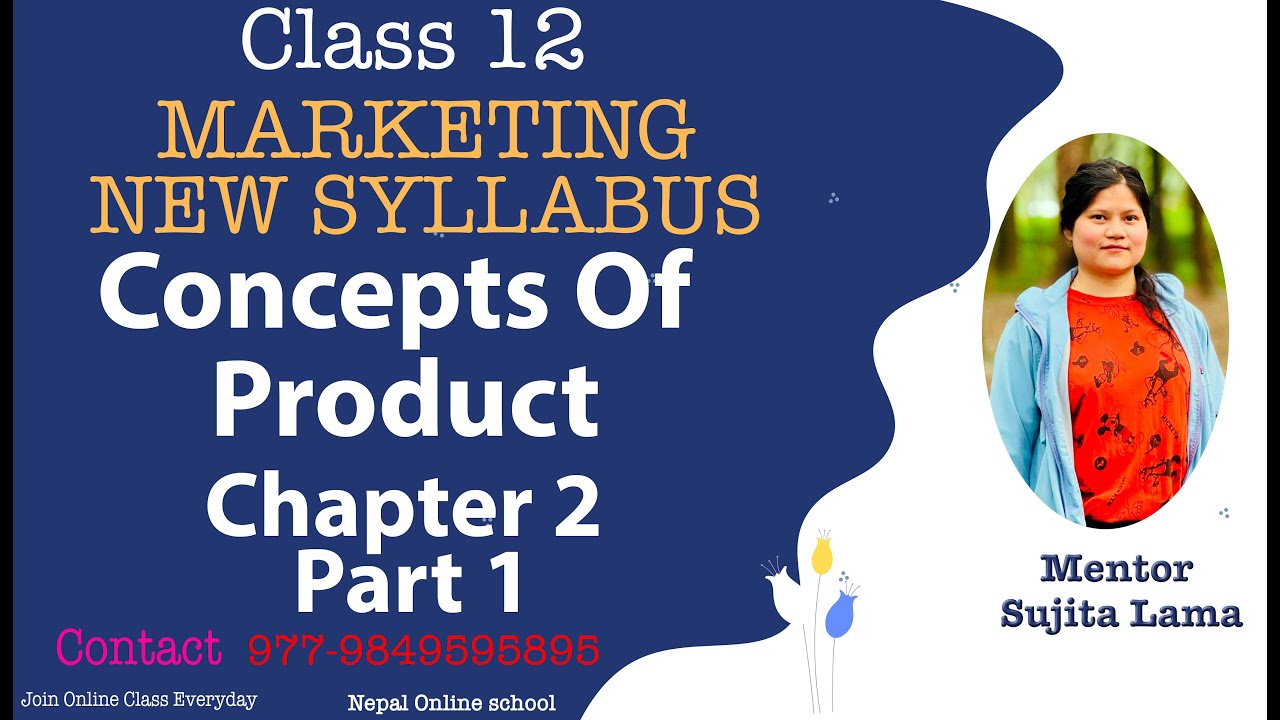 Class 12|Marketing|Chapter 2|Part 1|New Syllabus|Concepts Of Product ...