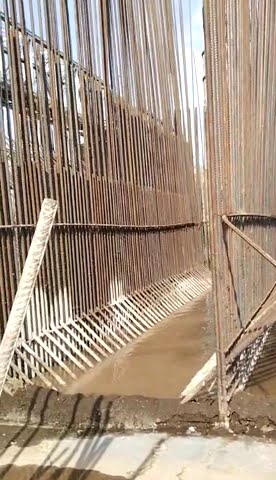 Abutment Footing Curing Work . Abutment raimforce Cement Work - YouTube