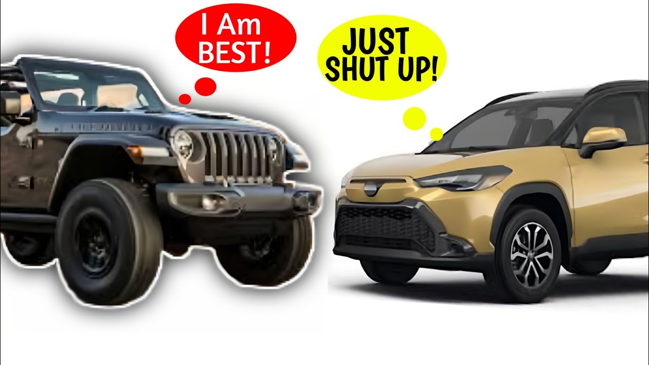 Which One Is Best ?Toyota Corolla Cross VS Jeep Wrangler 2024 ! - YouTube