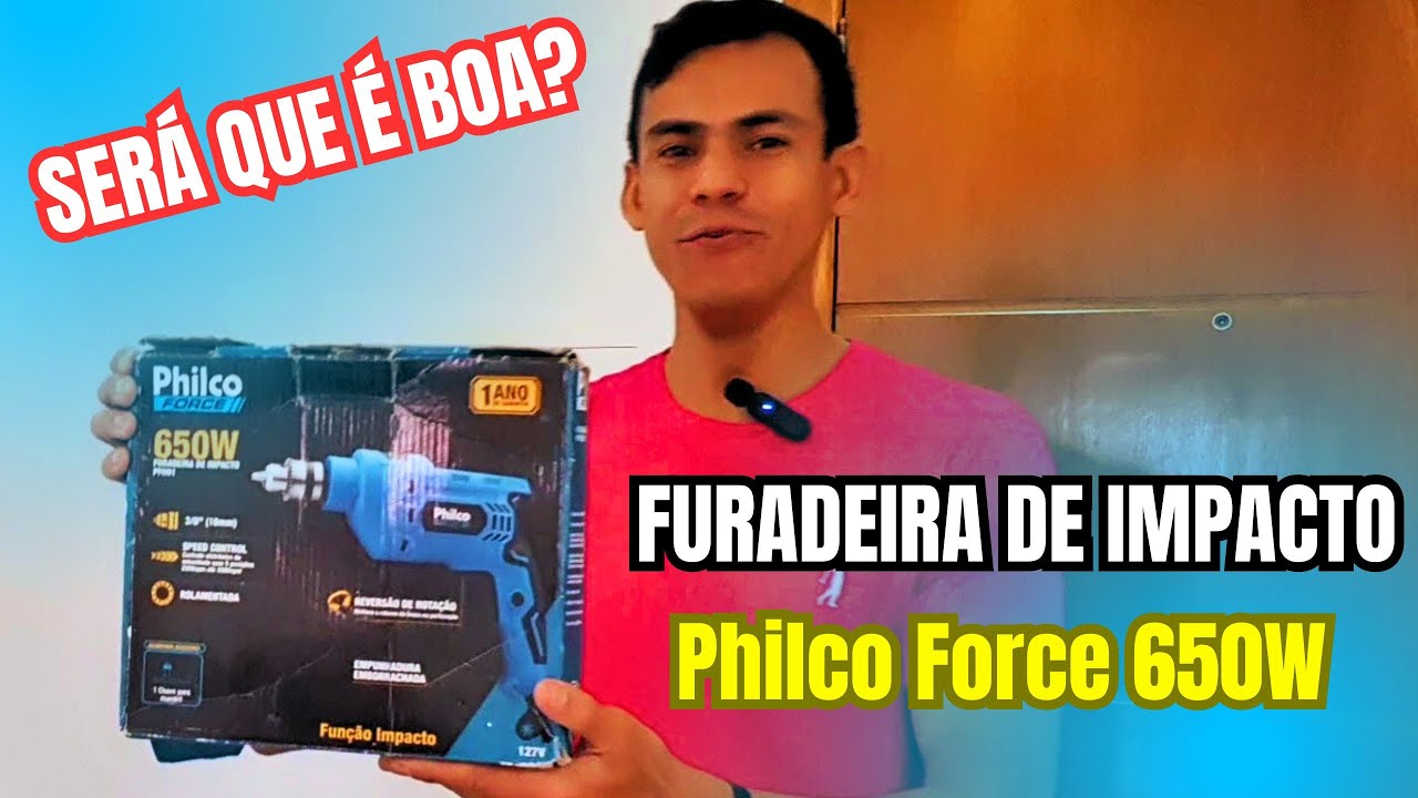 Furadeira de Impacto Philco Force 650W! - YouTube