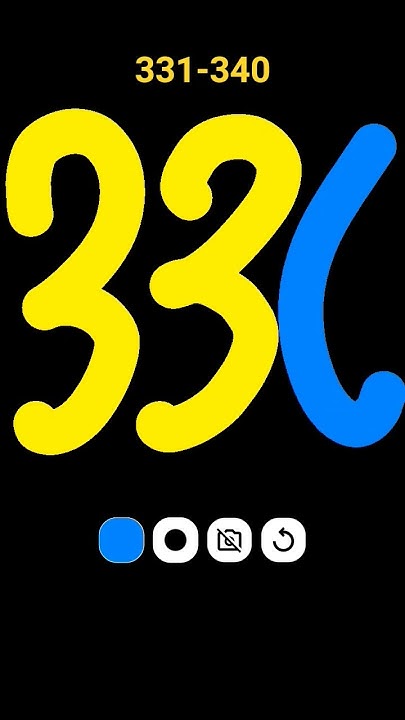 numbers 331-340 - YouTube