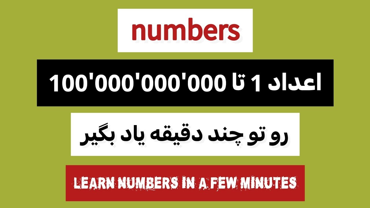 learn numbers in a few minutes😍😍#english #englishgrammar # ...