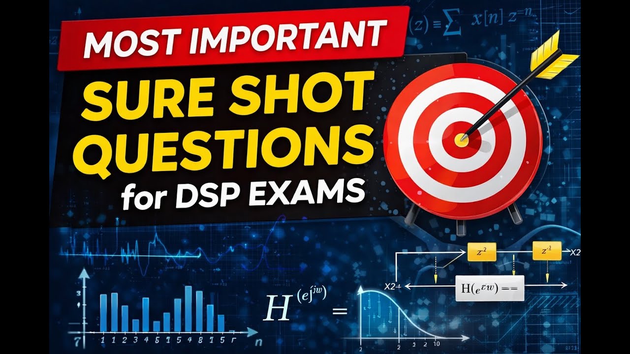 Most important Sure shot questions for DSP Module 2,3,4,5 unlocked ...