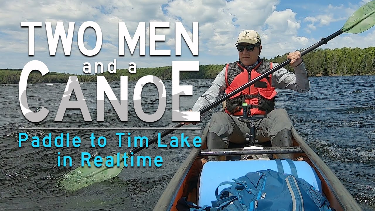 Paddle to Tim Lake in Realtime - YouTube