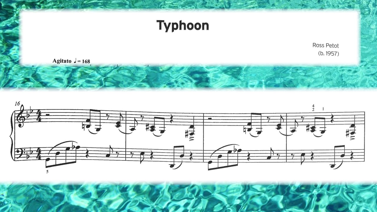 Typhoon by Ross Petot - Grade 5 - Trinity Piano 2021-2023 - YouTube