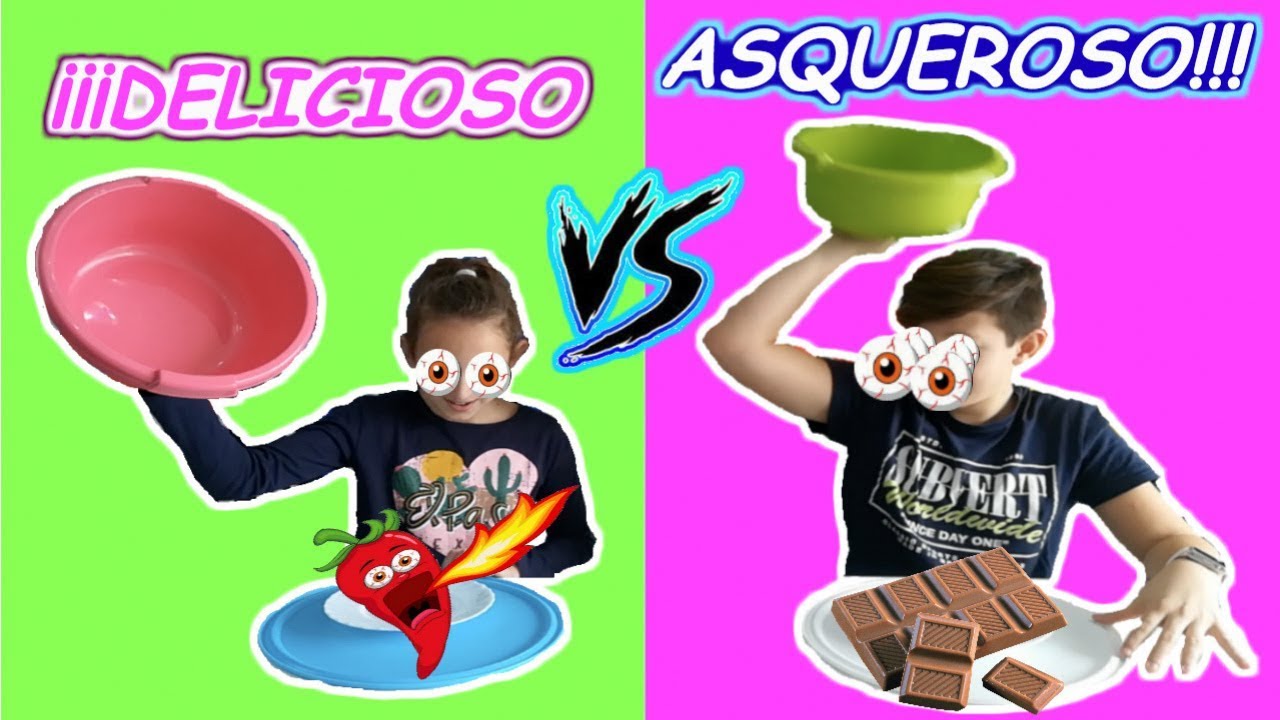 DELICIOSO VS ASQUEROSO!!! - YouTube