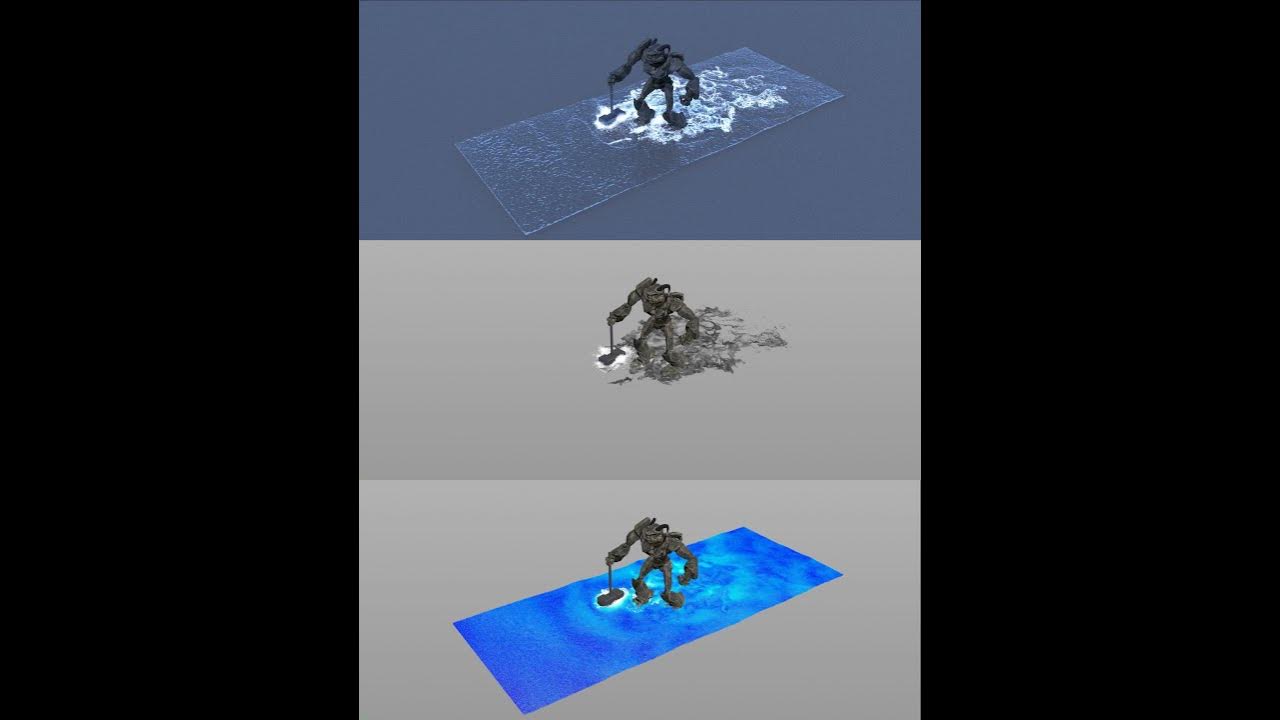 Houdini Flip Fluid Whitewater - YouTube Houdini Flip Fluid Whitewater - YouTube