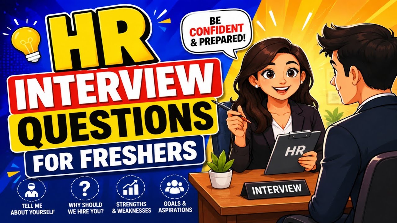HR Interview Questions for Freshers | Top Answers with Examples (2026 ...