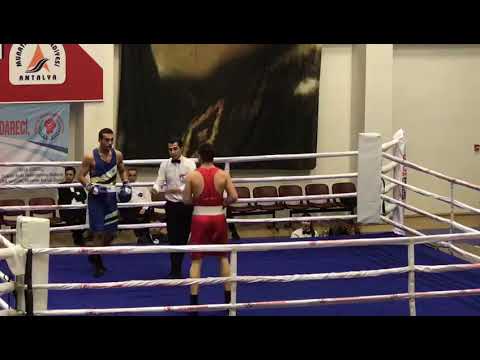 Gençkan YAĞMUR. Mustafa Ali Cavdar 81kg.U22 TÜRKİYE BOKS ŞAMPIYONASI.ANTALYA Çağlayan Spor salonu