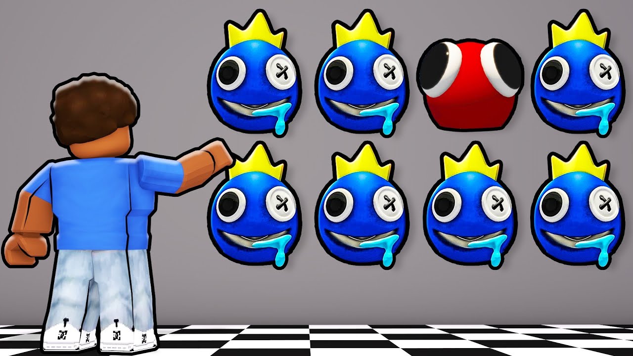 Can You Spot The Difference in Rainbow Friends? - YouTube