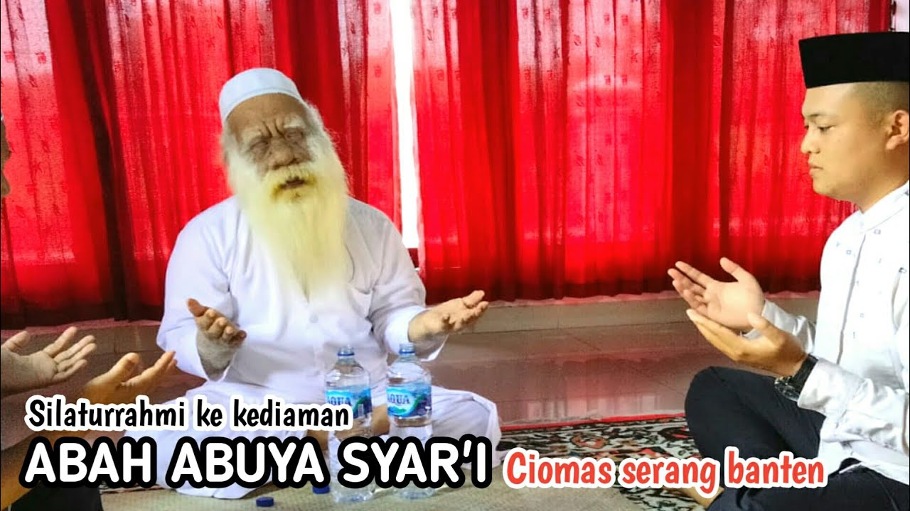 ABUYA SYAR'I CIOMAS BANTEN II Ulama paku banten yang masih ada sekarang ...