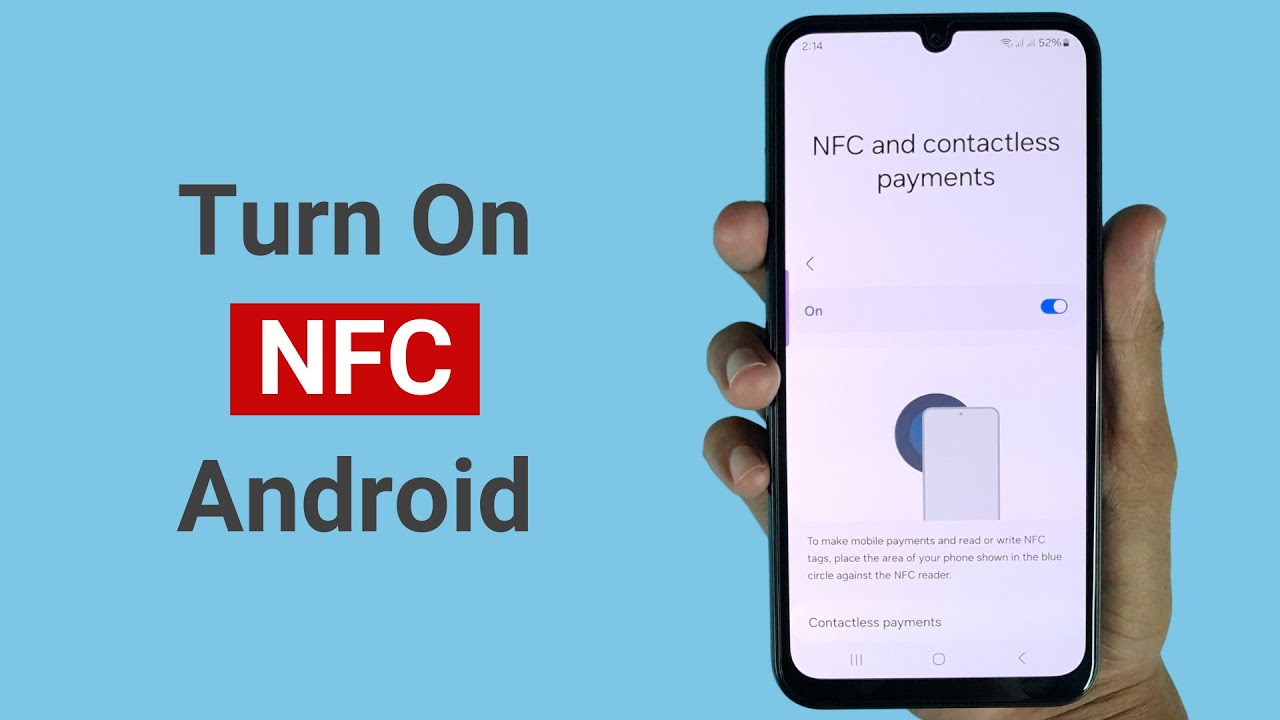 How to Turn On NFC on Android - YouTube