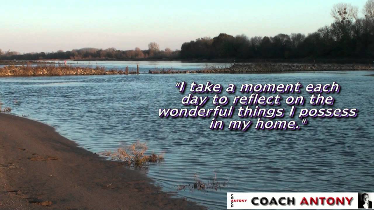 Appreciation & Gratitude - A Life Coach Antony Birks Video Affirmation ...