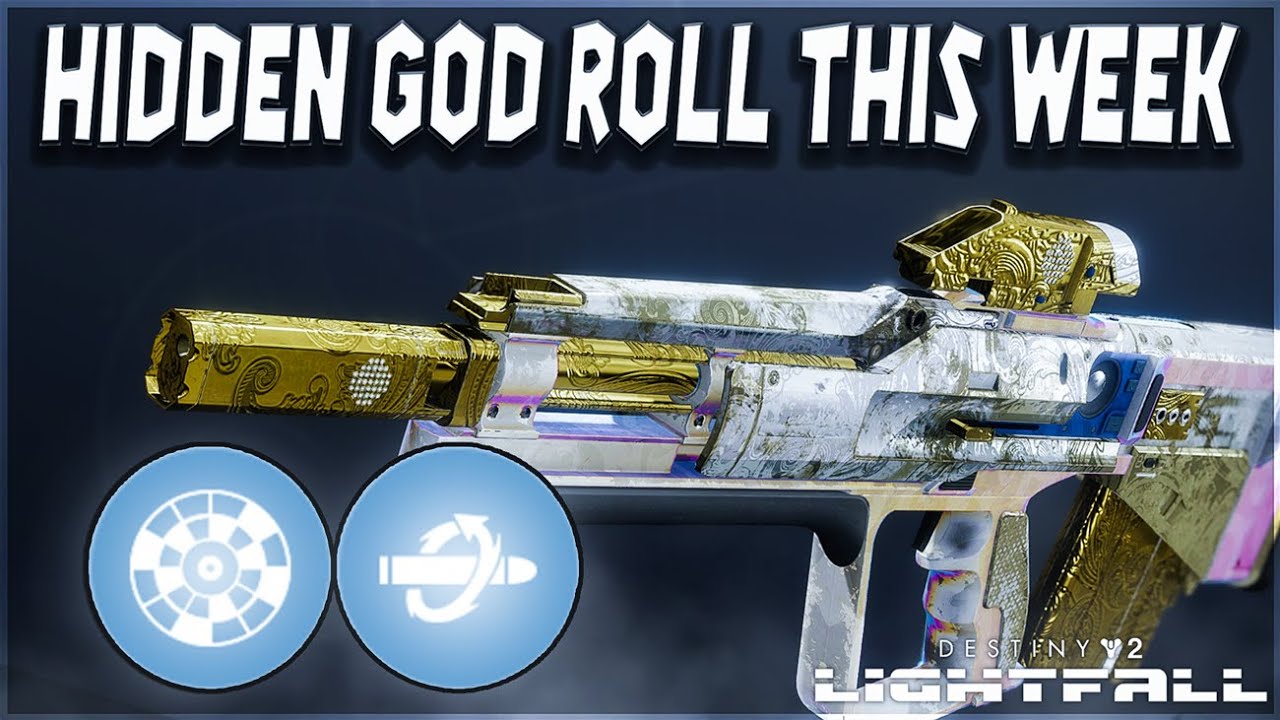 Hidden GOD ROLL This Week Only... In Destiny 2 - YouTube