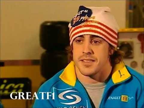 Fernando Alonso and his title ambitions. (Bahrain GP 2006)