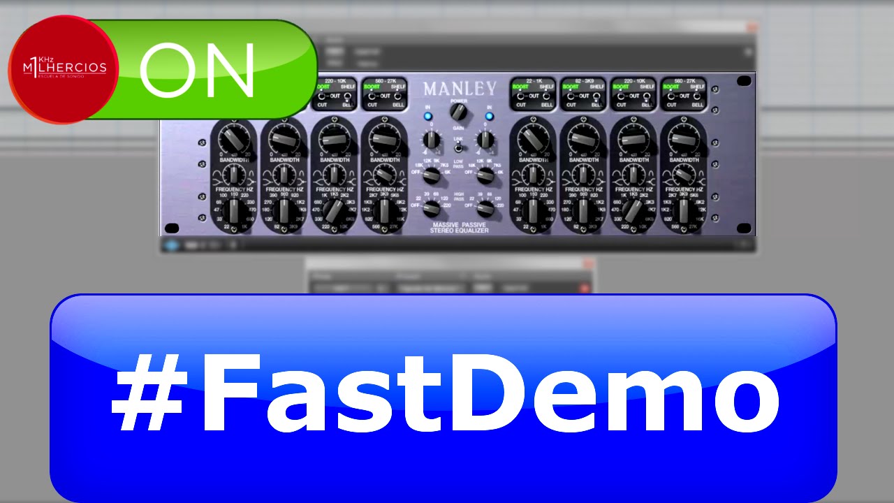 UAD Manley Massive Passive (EQ) - TEST - YouTube