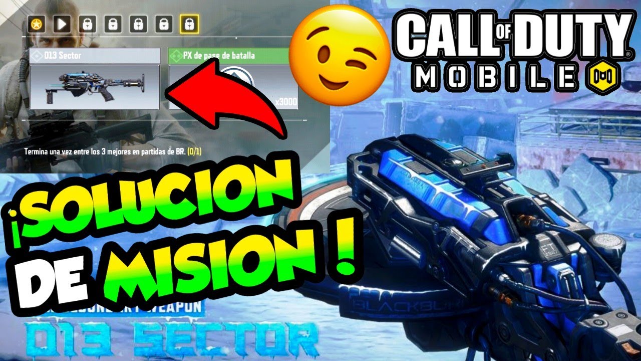 ¡COMO HACER LA ÚLTIMA MISIÓN PARA LA D13 SECTOR! || COD MOBILE || CALL ...