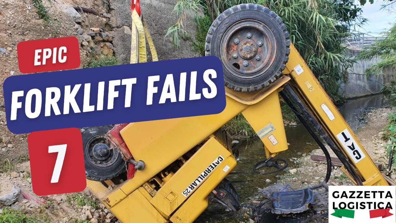 Forklift Fails: The MOST EXPENSIVE Mistakes - YouTube