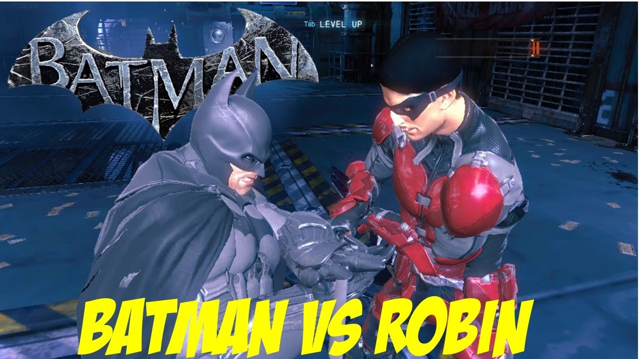 Batman: Arkham Origins - Batman Vs Robin - YouTube