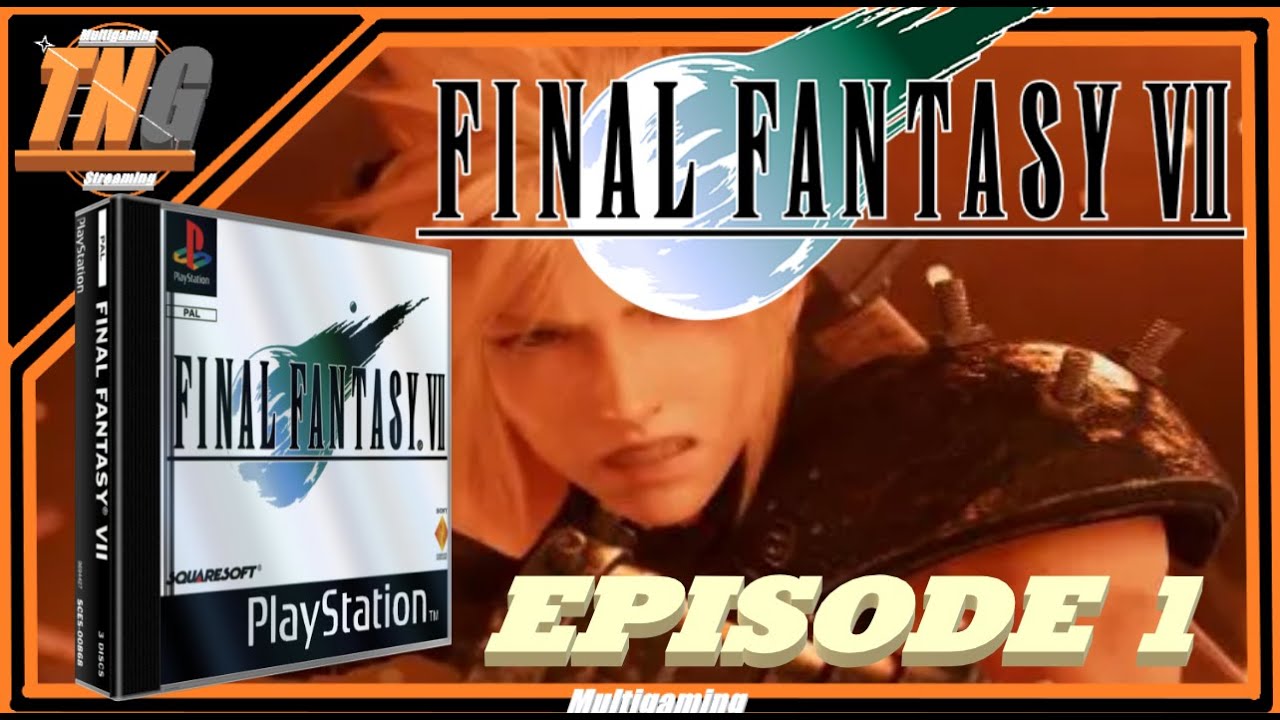 FFVII on redécouvre ce chef d'oeuvre sur playstation 1 ,épisode 1 - YouTube
