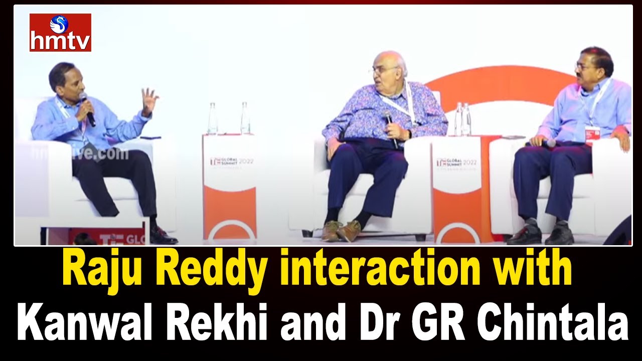 Raju Reddy interaction with Kanwal Rekhi and Dr GR Chintala | TiE ...
