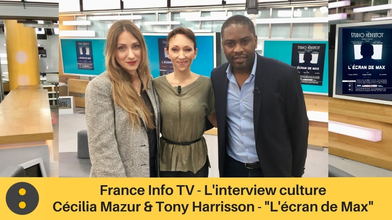 France Info, L'interview culture - Cécilia Mazur & Tony Harrisson, L ...